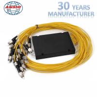 China Ftth Cassette Type Fiber Optic Accessories Splitter Plc 1x16 for sale