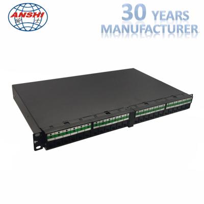 China Ftth Intelligent 1u Fibre Distribution Frame Panels Ipatch With Firmware for sale