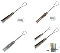 China Fttx Fiber Cable Clamp P Type Stainless Steel S Type Fasteners Dead End for sale
