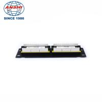 China 10inch 12 Port Wall Moun UTP Patch Panel 110 IDC Type for sale
