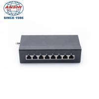 China 1U  8 Port CAT6 STP Rack Mount Patch Panel With Shielded for sale
