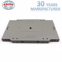 China Plastic Flexible Fiber Termination Tray 12 Core Capacity For Distribution Frame for sale