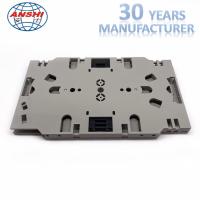 China Plastic Flexible Fiber Termination Tray 12 Core Capacity For Distribution Frame for sale