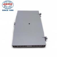 China ABS Flexible Rack Mount Fiber Optic Splice Tray Protective Distribution Box for sale