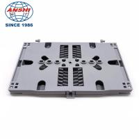 China ABS Flexible Rack Mount Fiber Optic Splice Tray Protective Distribution Box for sale