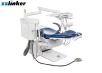 China LK-A11 Dental Chair Unit with 8 Color Options Steel Frame Wooden Package for sale