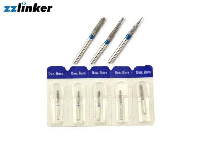 China FG Diamond Dental Burs 240 Grit High Speed Handpiece Tooth Polishing Surgical Burs for sale