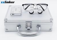 China Binocular Dental Hygiene Loupes With Light Titanium Material 50*37*47cm / 20pcs for sale