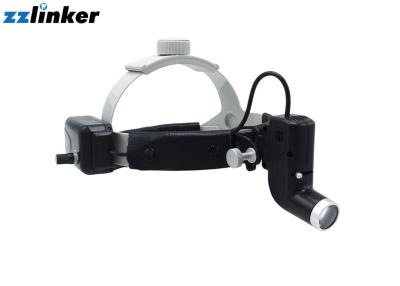 China Dental Surgical Loupes with Rechargeable 5W LED Headlight 420mm Working Distance for sale