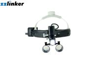 China Dental Headband Loupes with Light 65000Lux 2.5X Magnification Surgical Loupes for sale