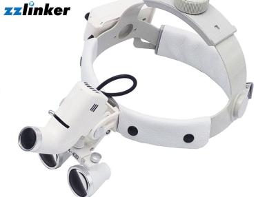 China Dental Headband Loupes with Light 65000Lux 2.5X Magnification Surgical Loupes for sale