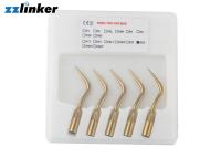 China Gold Plated Dental Ultrasonic Scaler Tips Compatible EMS Satelec G1-G4 Models for sale