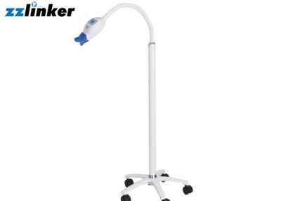 China Led Light Professional Laser Teeth Whitening Machine Blue color Wheeled Easy Install for sale