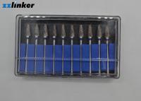 China HP Tungsten Carbide Dental Burs 2.35mm 10pcs Box for Lab Steel Cutter for sale