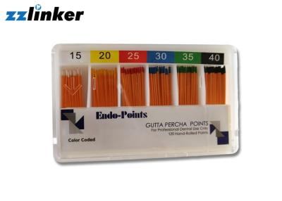 China Protaper Gutta Percha Root Canal Filling Material Rubber Based Dentistry Support for sale