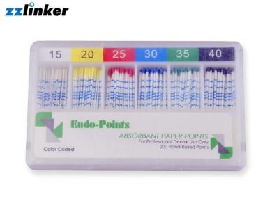 China Endodontic Protaper Gutta Percha Points In Dentistry 15 - 40 Millimeter Marking for sale