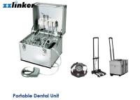 China Portable Dental Turbine Unit Work With Compressor No Sewage Drainage Luggage Type for sale