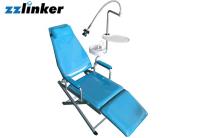 China Foldable Dental Chair Unit with Saliva Ejector 500-600mm Height Adjustable 200kg Capacity for sale
