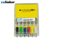China Niti K File Endodontic Root Canal Files 21mm 28mm Hand Use Dental Instruments for sale