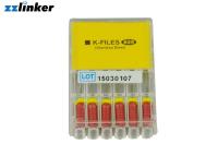 China Niti K File Endodontic Root Canal Files 21mm 28mm Hand Use Dental Instruments for sale