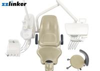 China Mobile Dental Chair Unit 3 Programs Glass Spittoon 220V Portable Dental Chair for sale