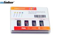 China Dental Gutta Percha Points Fiber Resin Post 1.1mm 1.7mm Diameter 17mm Length for sale