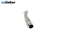 China LED Dental Turbine Handpiece Triple Spray Stainless Steel Push Button 0.45N Torque for sale