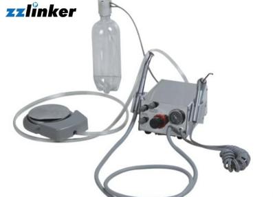 China Portable Metal Dental Chair Unit with 600ML Water Bottle Air Turbine for sale
