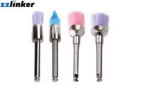 China Prophy Brush Dental Abrasive RA Flat Latch Connected Sharp Bowl Shape Available for sale