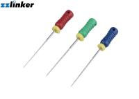 China Stainless Steel Dental Endo H File Rotary Reamer 21-31mm ISO Sizes #06-#80 for sale
