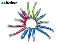 China Colorful Stainless Steel Dental Turbine Handpiece Set 2 High Speed 1 Low Speed for sale
