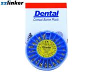 China Nordin Titanium Dental Screw Post Assorted 120pcs 20 Sizes with 2 Wrenches for sale