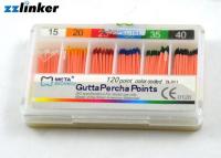 China 2% 4% Taper Dental Gutta Percha Points 2.5kg / 100 Boxes CE / ISO Approved for sale