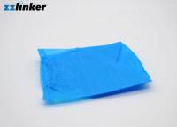 China Disposable Medical Cap Non Woven Elastic Stretch Band 20pcs Bag Blue 20gsm for sale