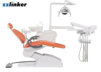 China LED Sensor Lamp 860mm Ceramic Spittoon Dental Chair Unit for sale