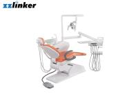 China 3 Memory Glass Spittoon Mobile Dental Chair With 8 Colors for sale