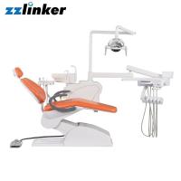 China 4 Holes Ceramic Spittoon Dental Chair Unit 860mm Height LED Sensor Lamp for sale