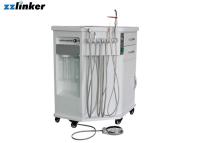China Trolley Mobile Dental Cabinet Unit With Air Compressor for sale