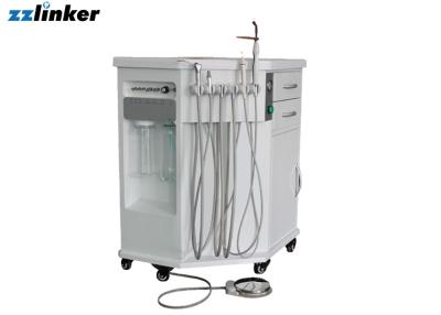 China Trolley Mobile Dental Cabinet Unit With Air Compressor for sale
