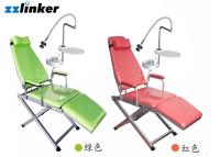 China Portable Dental Unit with Battery Spittoon Foldable LED Light 30kg for sale