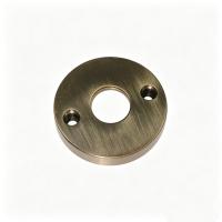 China Bronze Plated Door Lock Handle Cover Vintage Finish Corrosion Resistant Decorative Hardware for sale