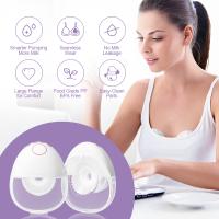 China Hands-free Electric Breast Pump with 12 Levels High Suction and Liquid Silicone Flange for Nursing for sale