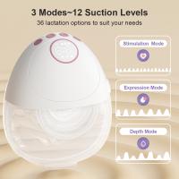 China Electric Breast Pump Designed for Automatic Shut-off and Exclusive Patent Check Valve to Prevent Overflow for sale