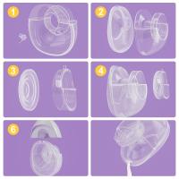 China Rechargeable Electric Breast Pump Providing Hands Free Operation and Silent Motor Technology for Discreet Pumping for sale