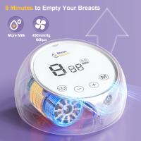 China Maternal Electric Breast Pump Airwave Vibration Milk Feeding Machine for sale