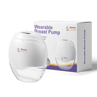 China ODM Wearable Breast Sucker Portable Breast Pump With Milk Storage Bottles And LCD Display for sale