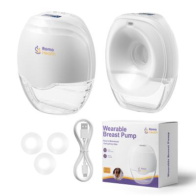 China 12 Levels Hands Free Wearable Breast Pump Breastfeeding Milk Extractor Solutions for sale