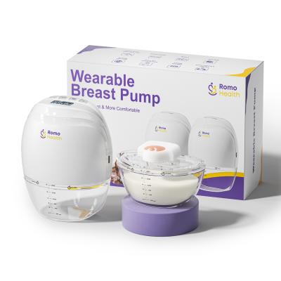 China Electric Milk Wearable Breast Pump With Tritan Baby Bottle ODM for sale
