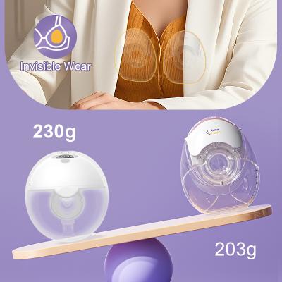 China Wearable Breast Pump with 3 Modes and 12 Levels Adjustable Suction for Nursing, Compact and Lightweight, Easy to Take out, Single or Dual Pack for sale