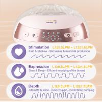 China Wearable Breast Pump Electric Rechargeable Battery Operated Portable Device for Discreet Milk Expression Anytime Anywhere for sale